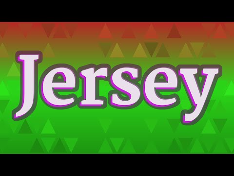 JERSEY pronunciation • How to pronounce JERSEY
