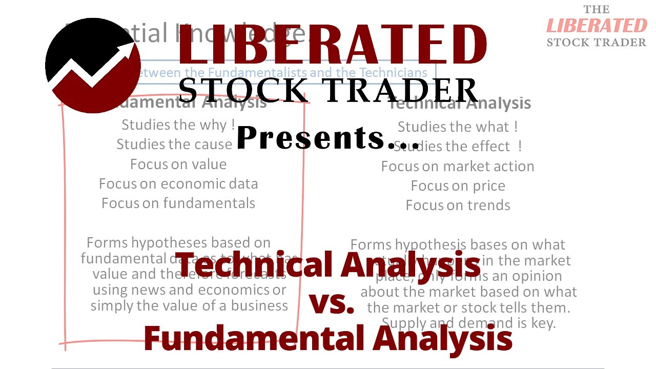 Fundamental Analysis vs. Technical Analysis. The Pros, Cons & Differences