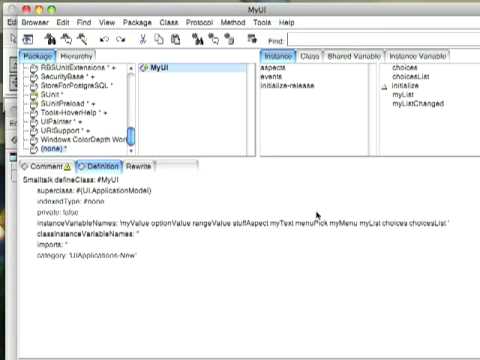 Using the ComboBox Widget