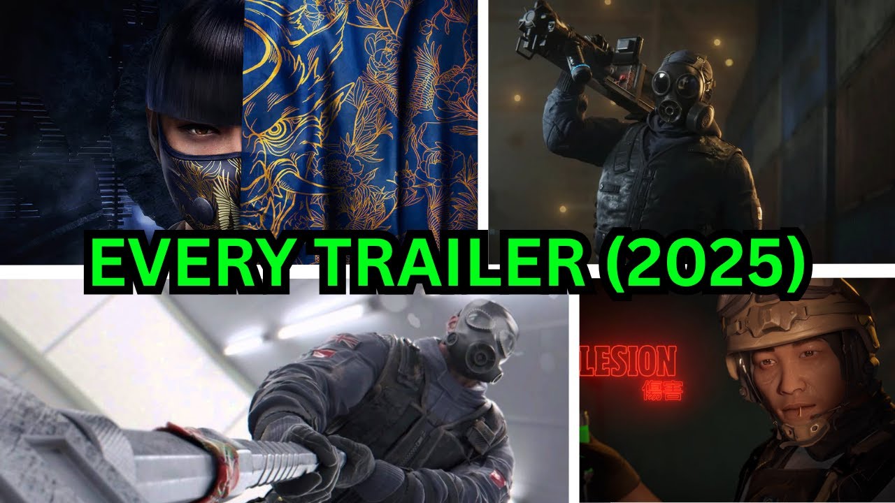 EVERY Operator Trailer (2015-2025) - 10 Years of Rainbow Six Siege