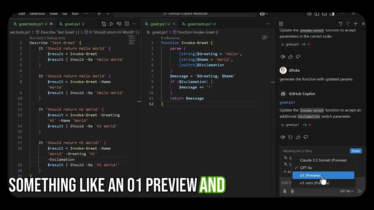 Using GitHub Copilot: Write Tests, Let AI Handle the Code—Effortless Development