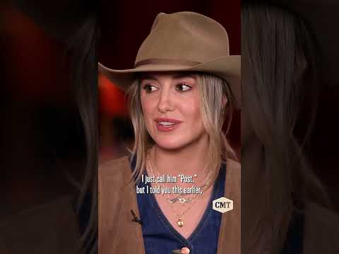 Lainey Wilson and Post Malone’s Friendship | #CMT #cmtHot20