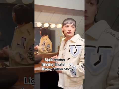 Peso Pluma Cantando En Inglés @NoSaboRecords #jimmyfallon