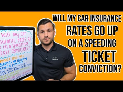 Will My Car Insurance Rates Go Up On a Convicted Traffic Ticket?