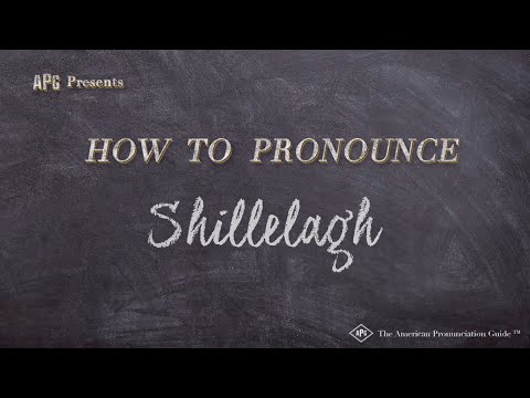 How to Pronounce Shillelagh (Real Life Examples!)