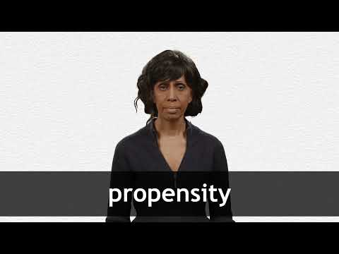 PROPENSITY definition and meaning | Collins English Dictionary