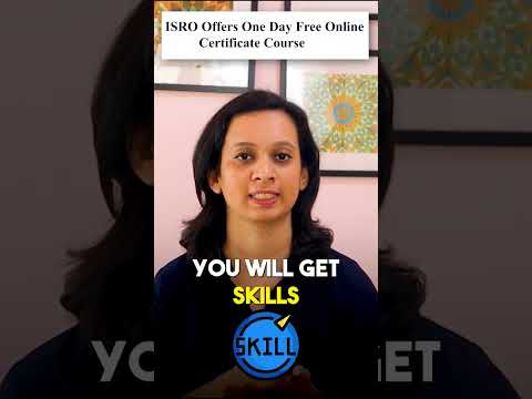 ISRO Offers One Day Free Online Certificate Course