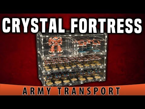 Crystal Fortress Review - Army Carrying & Display Case In One - Bell of ...