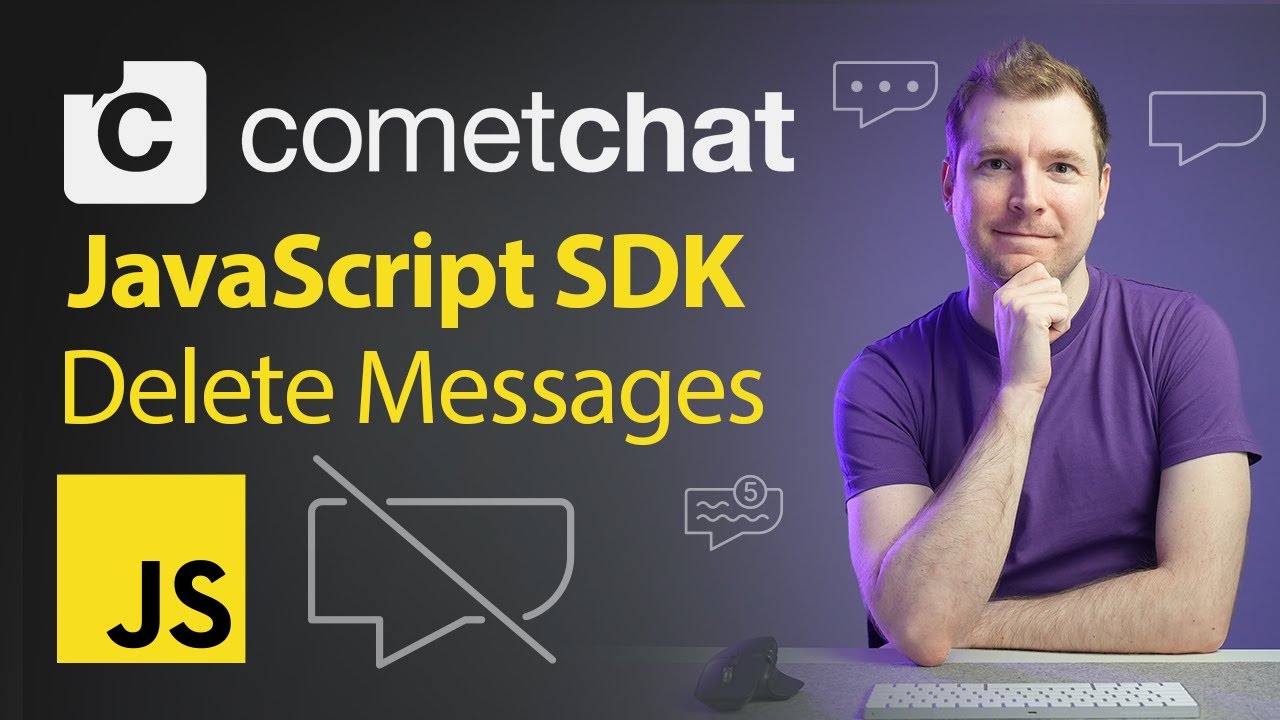 Delete Messages Using CometChat's JavaScript Chat SDK