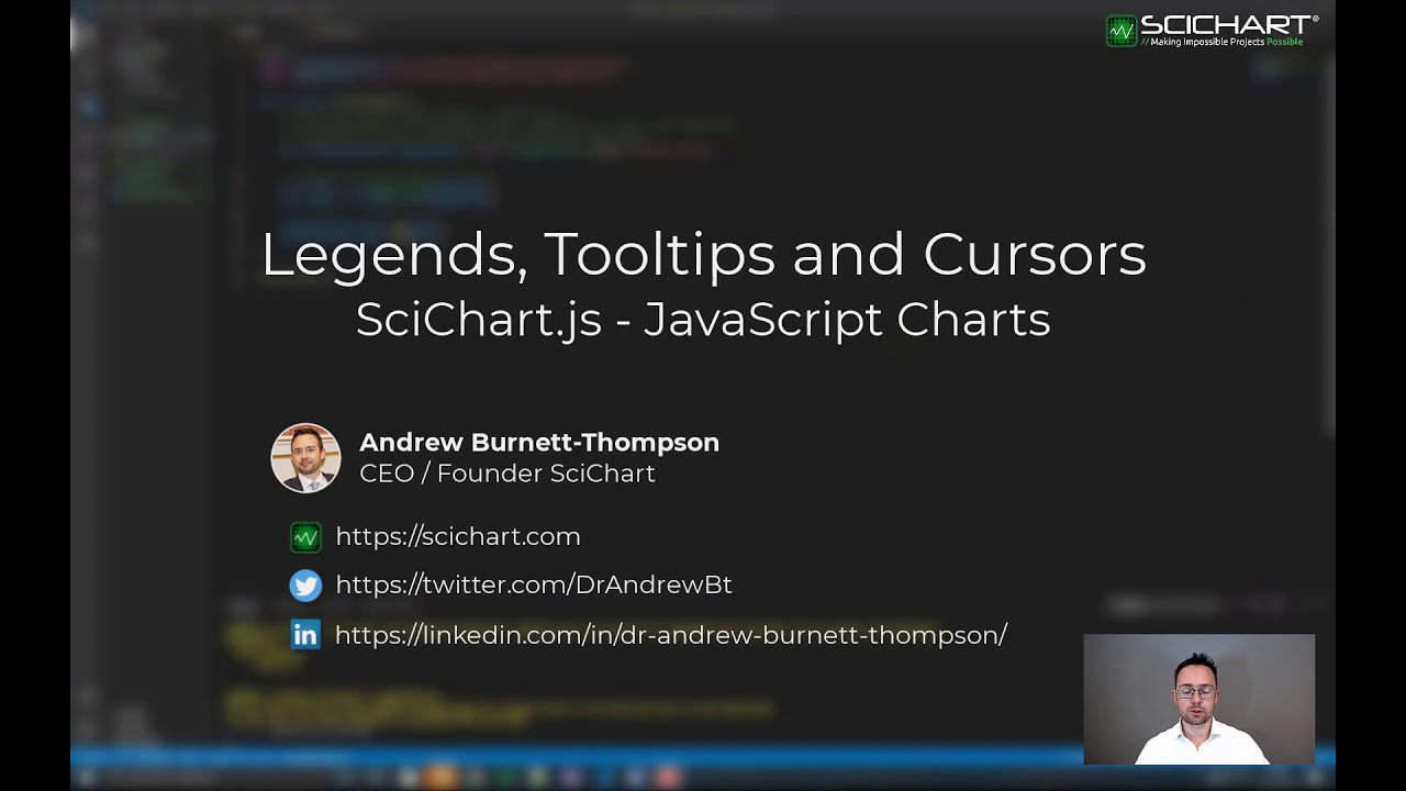 SciChart.js Tutorial 07  |  Legends, Tooltips & Cursors (Crosshairs) in JavaScript Charts