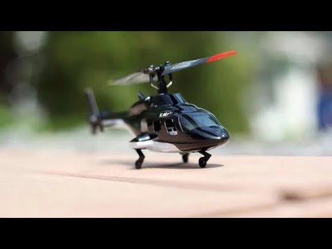 Mini RC Helicopter 200M Range Six-Axis Gyroscope Practice Single Blade Flybarless Children's Toy