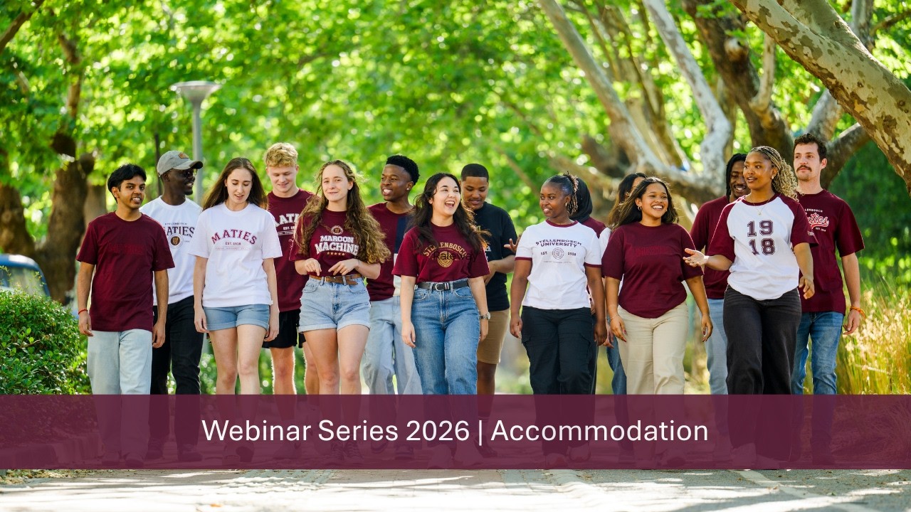 Webinar Series: Accommodation