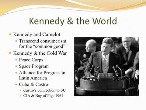 Video AMHCh25pt1 The Sixties Kennedy, Johnson & Civil Rights