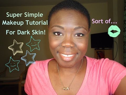 Super Simple MakeUp for Dark Skin | Just Call Me Wah