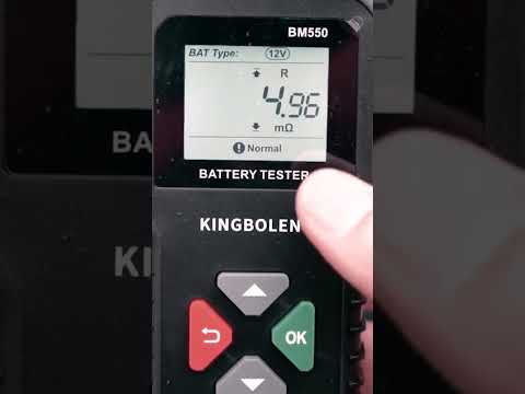 Kingbolen BM550 Battery Tester...simple to use and helps diagnose electrical woes! #kingbolen #car