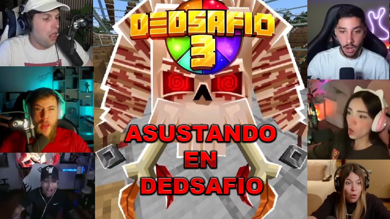 SCARING PEOPLE WITH CREEPERS IN DEDSAFIO MINECRAFT 3