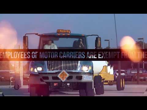 Motor Carrier Exemption under the Fair Labor Standards Act