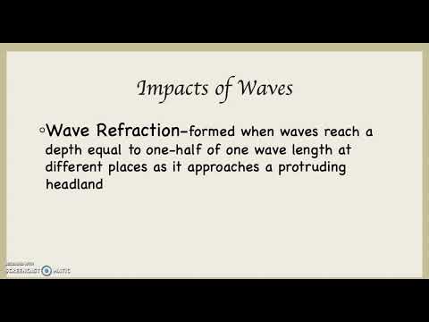 Impacts of Waves, Wave Refraction