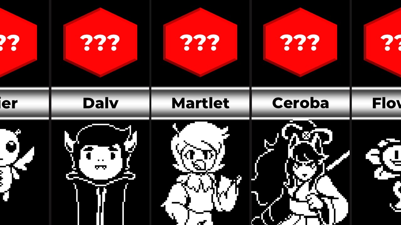 Undertale Yellow - HP Comparison