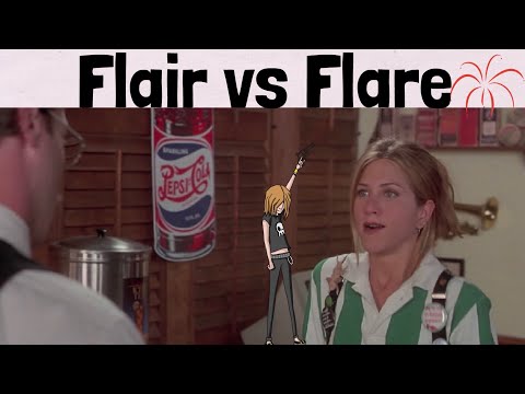 FLARE vs FLAIR - English Speaking Practice