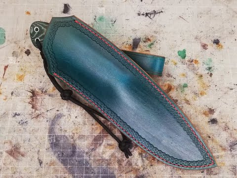 Кания за ножа за оцеляване Багаин / Sheath for the Bagain survival knife