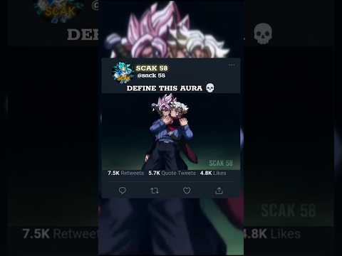Define this aura ☠️ || Trunks ssj rage || #shorts #goku #dragonball #trunks #dbs