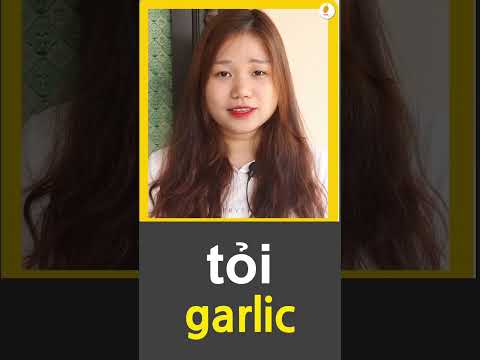 How To Say garlic in Vietnamese? Vietnamese pronunciation #Shorts #Vietnamese #Vietnamword