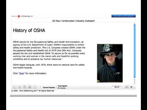 30 Hour OSHA Training Course Online HSE-Health Safety Environment