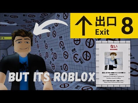 Roblox - The Exit 8 | Full Game Walkthrough | HD | No Commentary