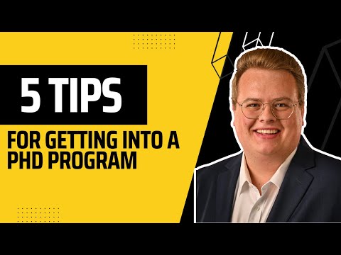 5 Tips for Getting into a PhD Program (PhD in Business Administration Perspective)