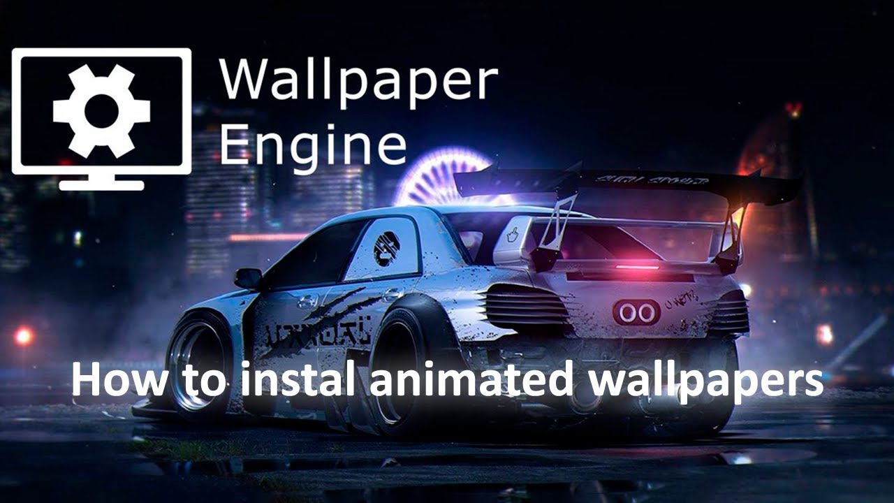 How to install animated wallpapers on Walpaper Engine! | Fiks Studios