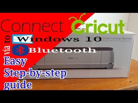 Connect Cricut to Windows 10 with Bluetooth | Maker/Explore Air/Explore Air 2