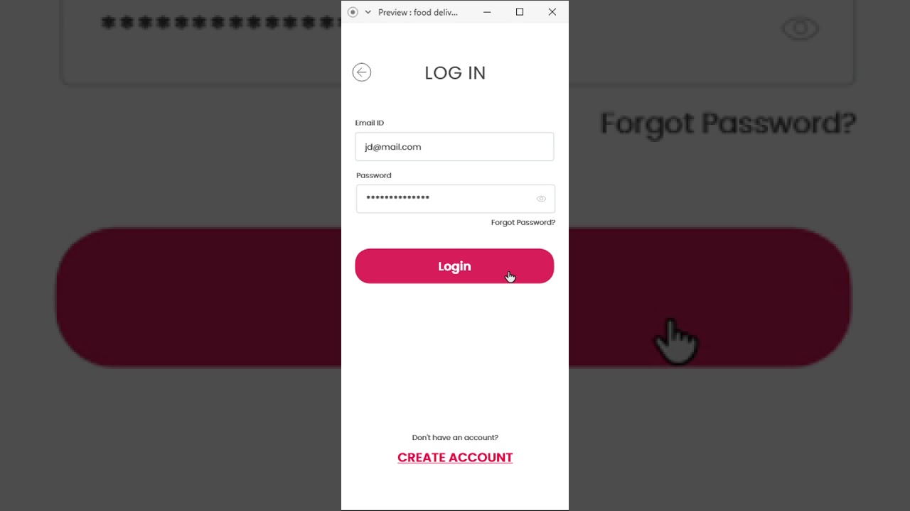 Food Delivery App UI | Adobe XD Design | XD, Assets & Documentation Purchase Link in Description