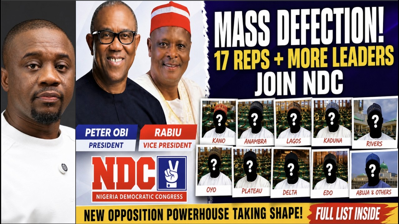 Political Tsunami: 17+ Reps Dump ADC for NDC | “ADC is Dead” — Akpabio