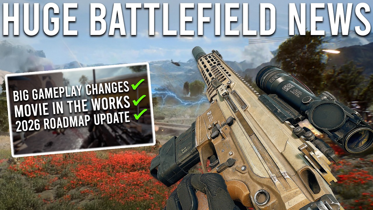 Battlefield 6 making Big Gameplay Changes and a Movie...