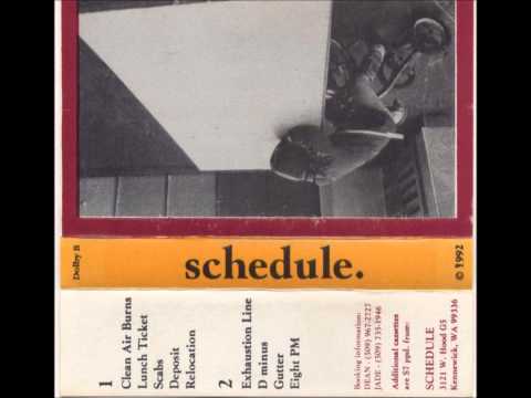 schedule. 8 PM