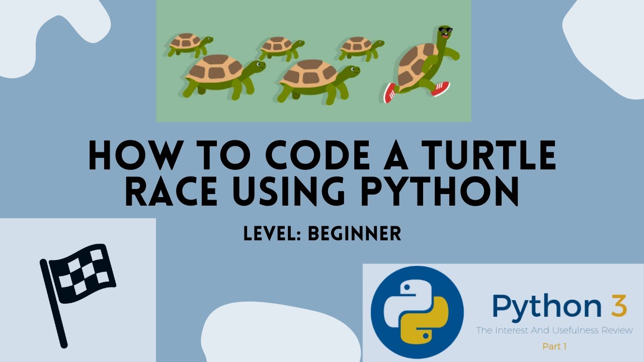Coding a turtle Race in Python