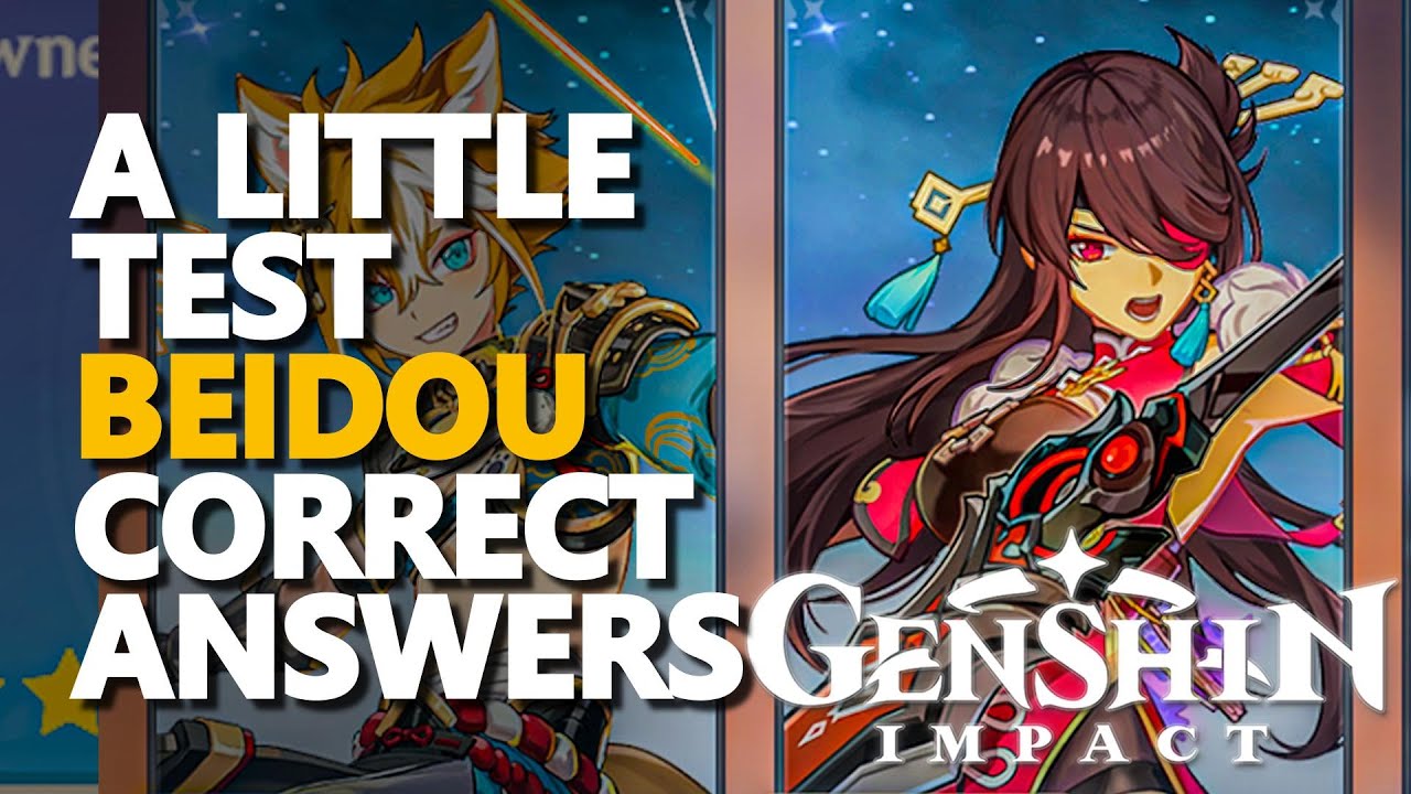 A Little Test Genshin Impact