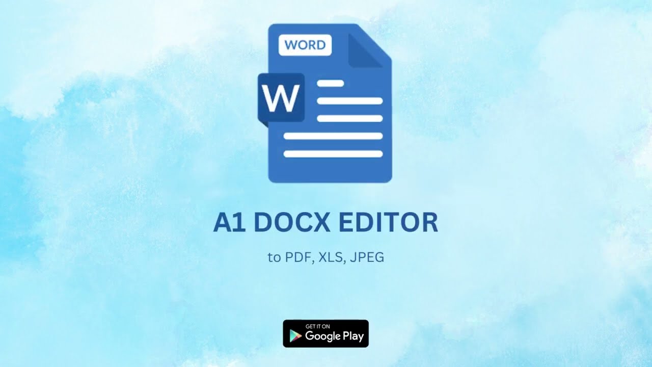 Word Office- DOCX, PDF, EXCEL