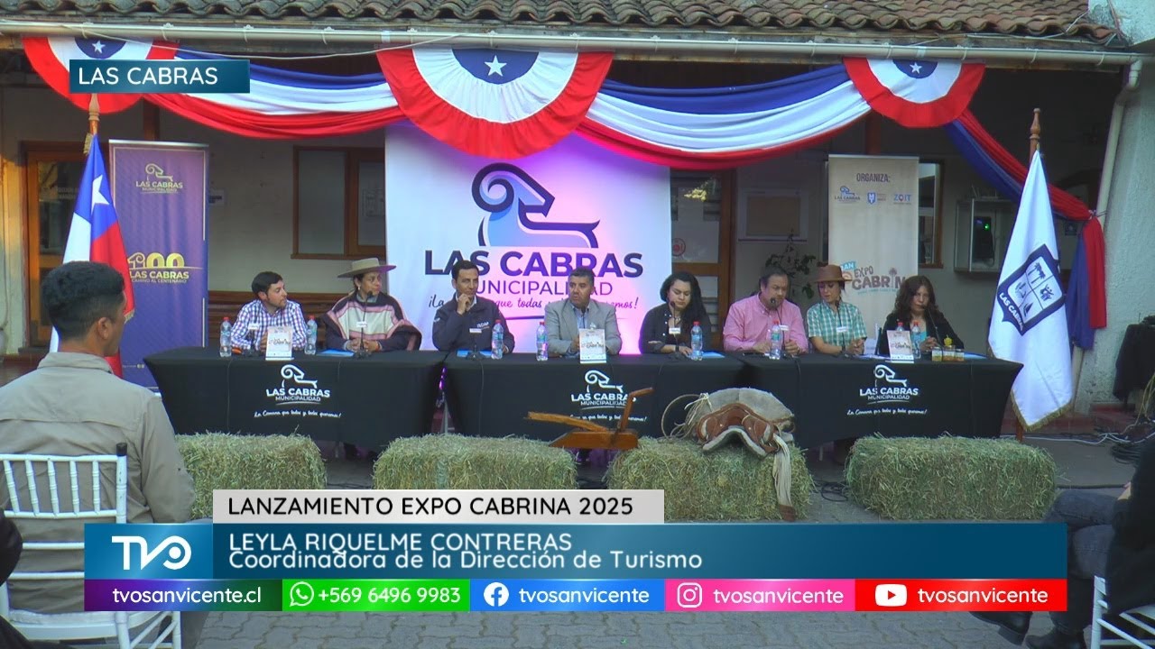 Lanzamiento Expo Cabrina 2025, Somos campo, lago y palma chilena | TVO
