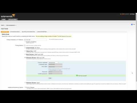 SolarWinds Server & Application Monitor Training: Monitoring Microsoft IIS