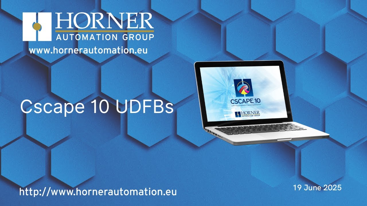 Cscape 10 PLC configuration software - Horner Automation Group Europe