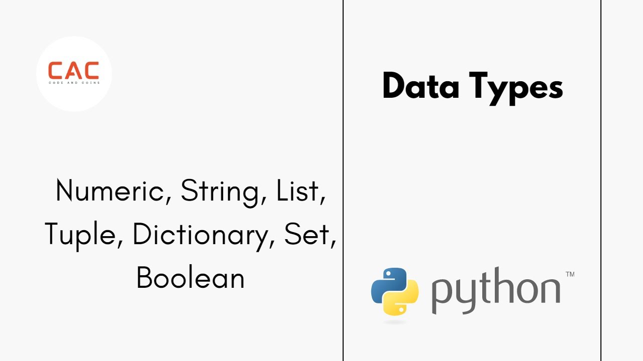 Python Data Types - A Comprehensive Guide for Beginners