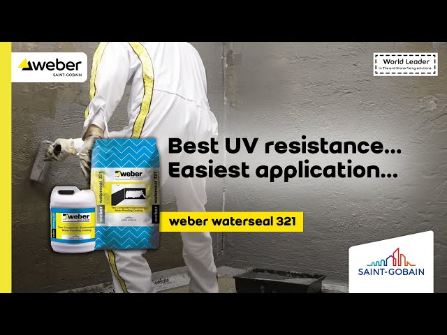 Waterproofing Chemical - Weber Waterproofing Chemicals 321 Service ...