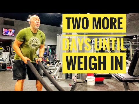 Workouts For Men Over 40 - Two More Days Until Weigh In!