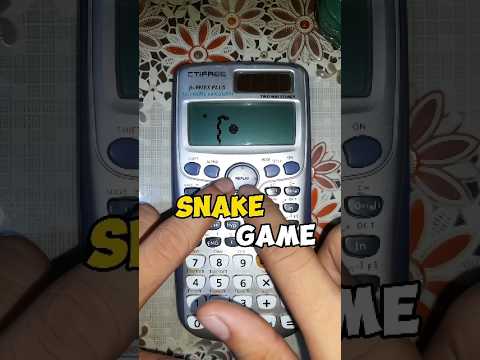 Playing Snake Game On Calculator ???????? #shorts #ytshorts