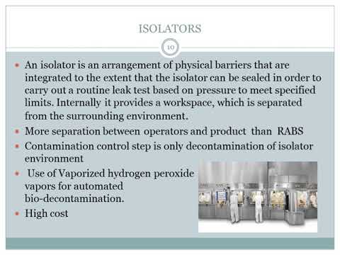 Automation in pharma industry with respect to sterile products