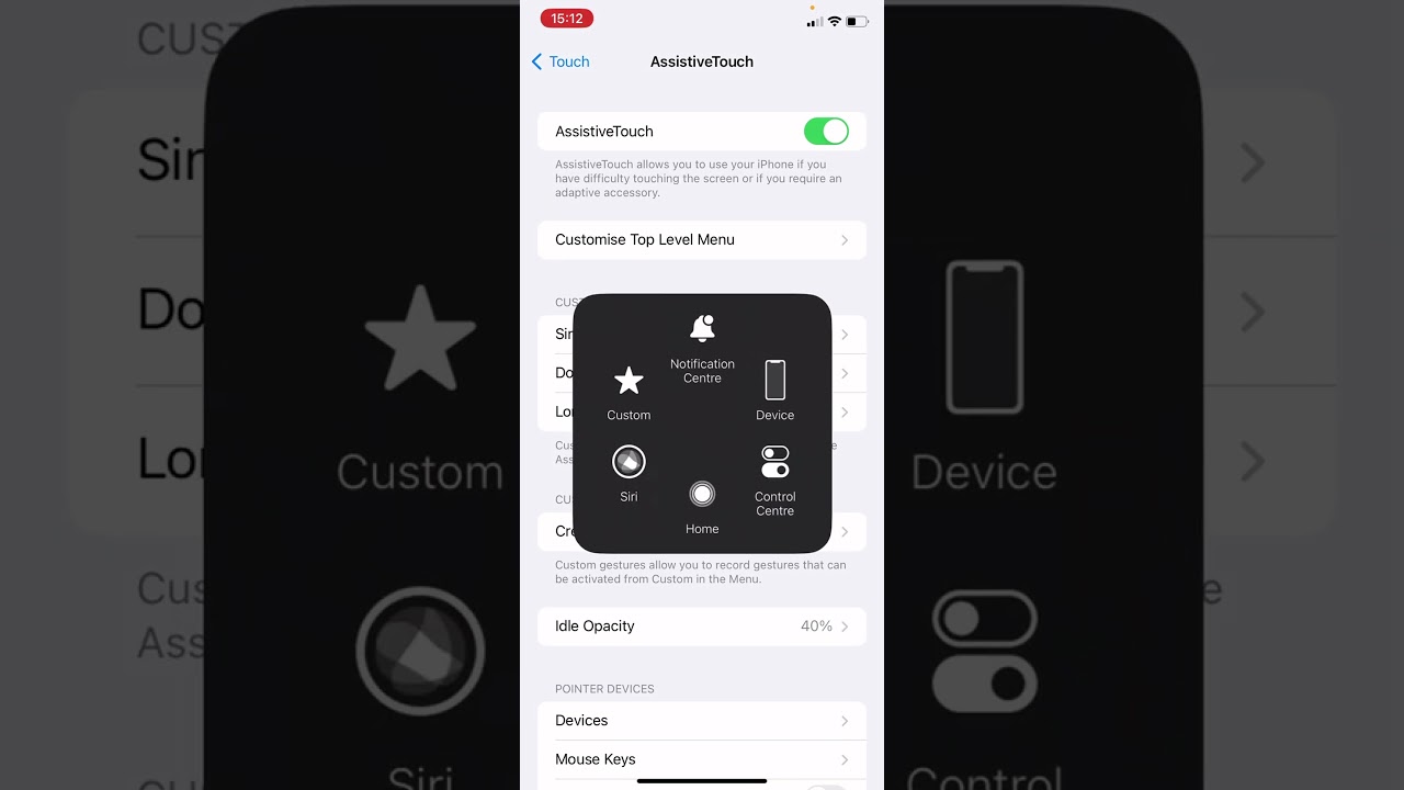How to Turn on Activate Assistive-Touch on iPhone
