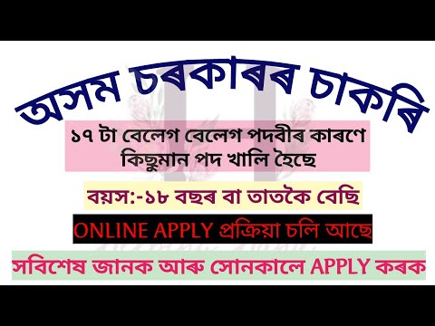 Apply for the SCERT,Assam Recruitment 2020||Latest assam government jobs|| SCERT,Assam Recruitment.