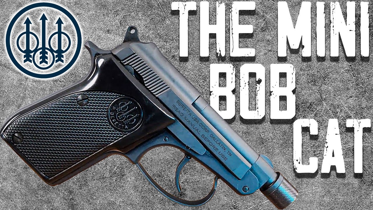 Beretta J212127 21A Bobcat Micro-Compact 22 LR 7+1 2.40" Black Threaded